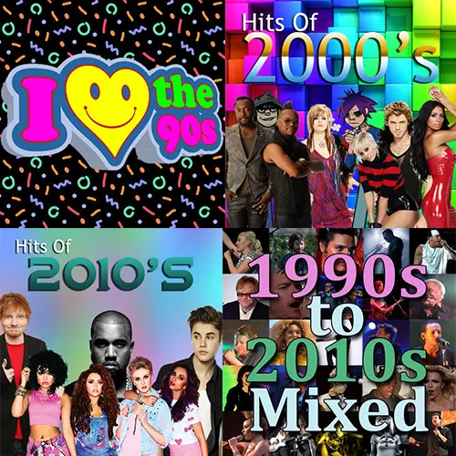 Decades Special 1990s - 2010s - Rock and Roll Bingo